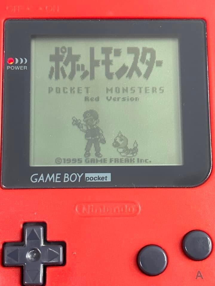 เครื่องแท้ Game Boy pocket (japan) MGB-001(RED) GB - สะพานเหล็กออนไลน์ ...