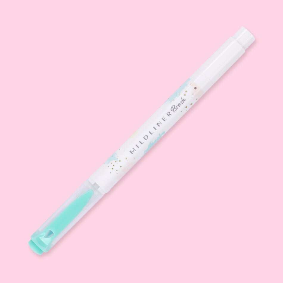 ญี่ปุ่น ZEBRA/ม้าลาย wft8ซีรีส์ mildliner ปากกาเน้นข้อความสองหัว Brush พู่กันหัวนุ่มปากกาเขียน ...