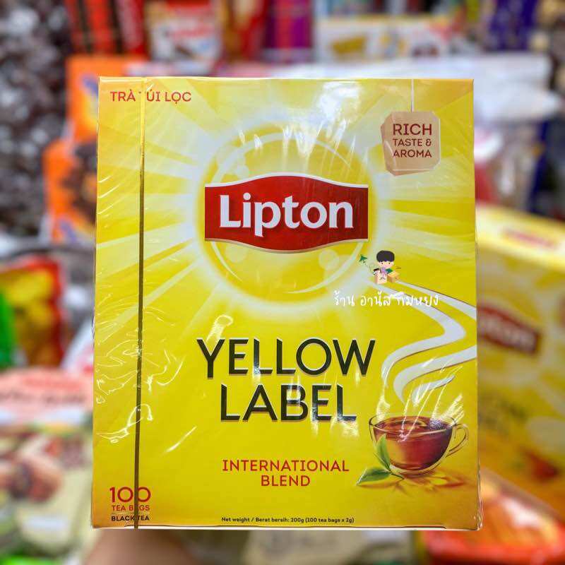 ชา Lipton yellow label 100 bags | Lazada.co.th