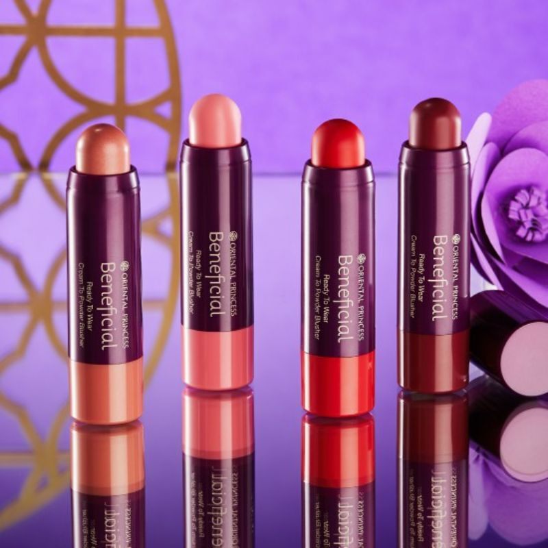 Oriental Princess Beneficial Ready To Wear Cream To Powder Blusher 5.8g ...
