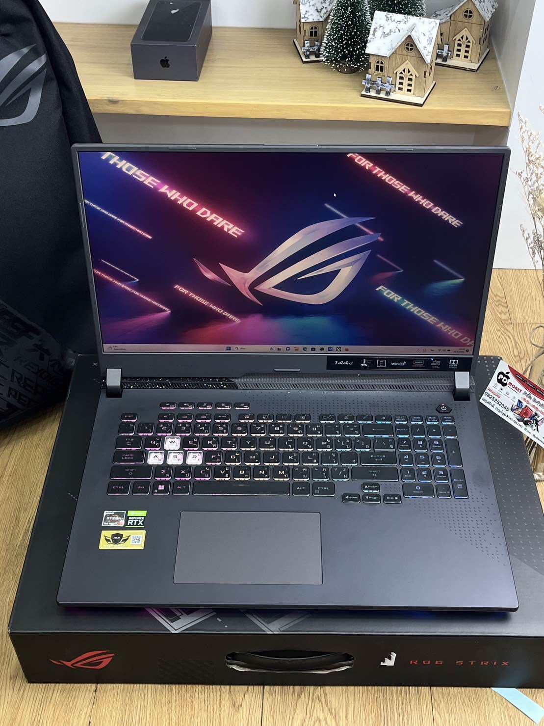 ASUS ROG STRIX G17 G713RC-HX032W 17.3 Full HD IPS Ryzen 7 6800H RTX ...