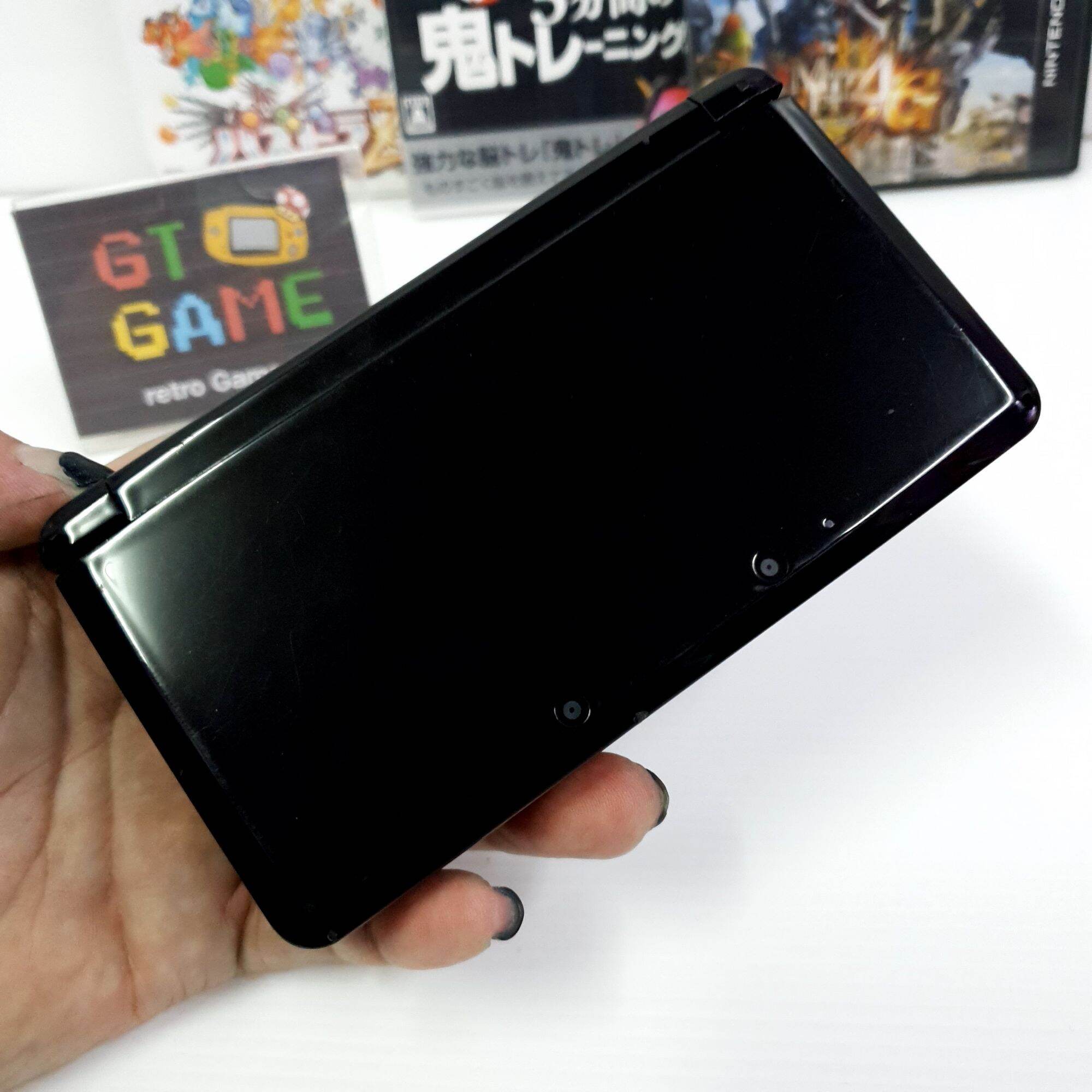 Nintendo 3DS Cosmo Black Japan CTR-001 JPN Set - จีทีเกม - ThaiPick