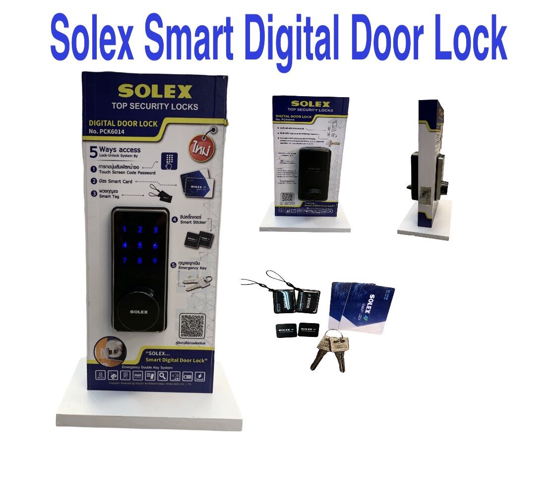 Solex #pck6014 Digital Door Lock | Lazada.co.th