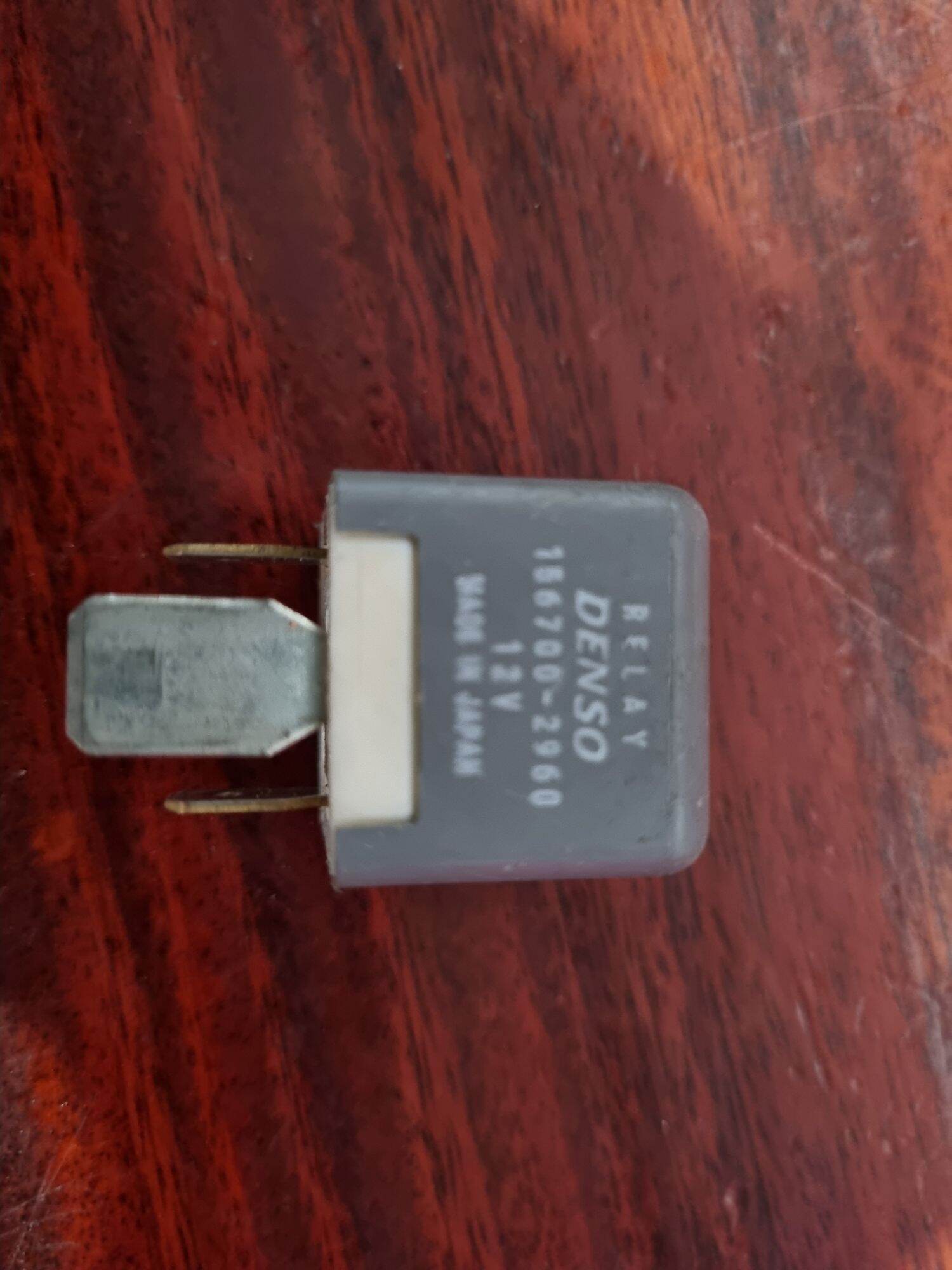 รีเลย์ TOYOTA DENSO 12V รีเลย์คอมแอร์ รีเลย์สตาร์ท สีเทา(แท้ญี่ปุ่น)เซี ...