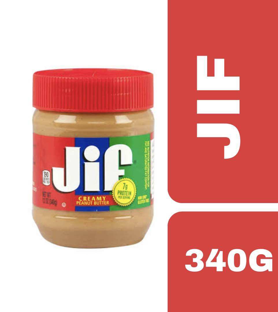 Jif Creamy Peanut Butter 340g++ จีฟ ถั่วลิสงบดละเอียด 340กรัม | Lazada ...