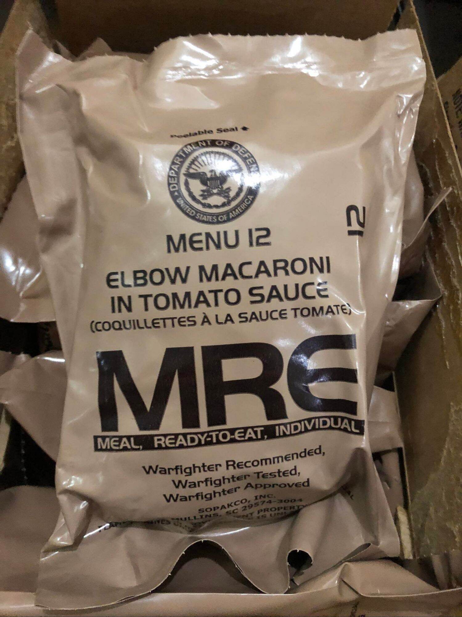 MRE (Meal Ready to Eat) อาหารสนาม อาหารสำเร็จรูป +ของแถม | Lazada.co.th