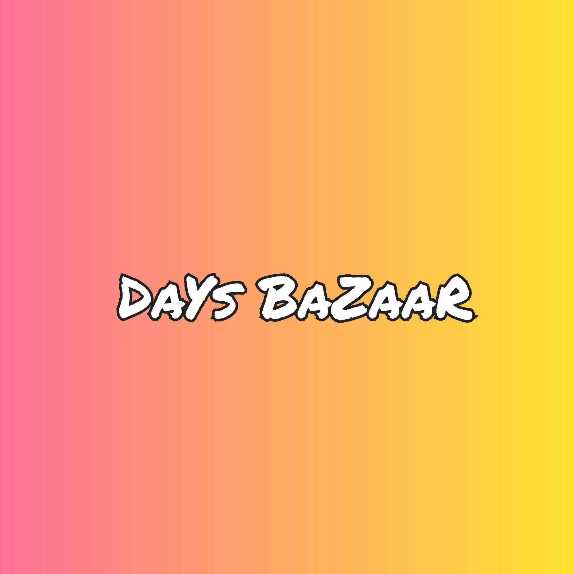 DaYs BaZaaR ประเทศไทย ร้านค้าออนไลน์อย่างเป็นทางการ | ช้อปเลยบน Lazada