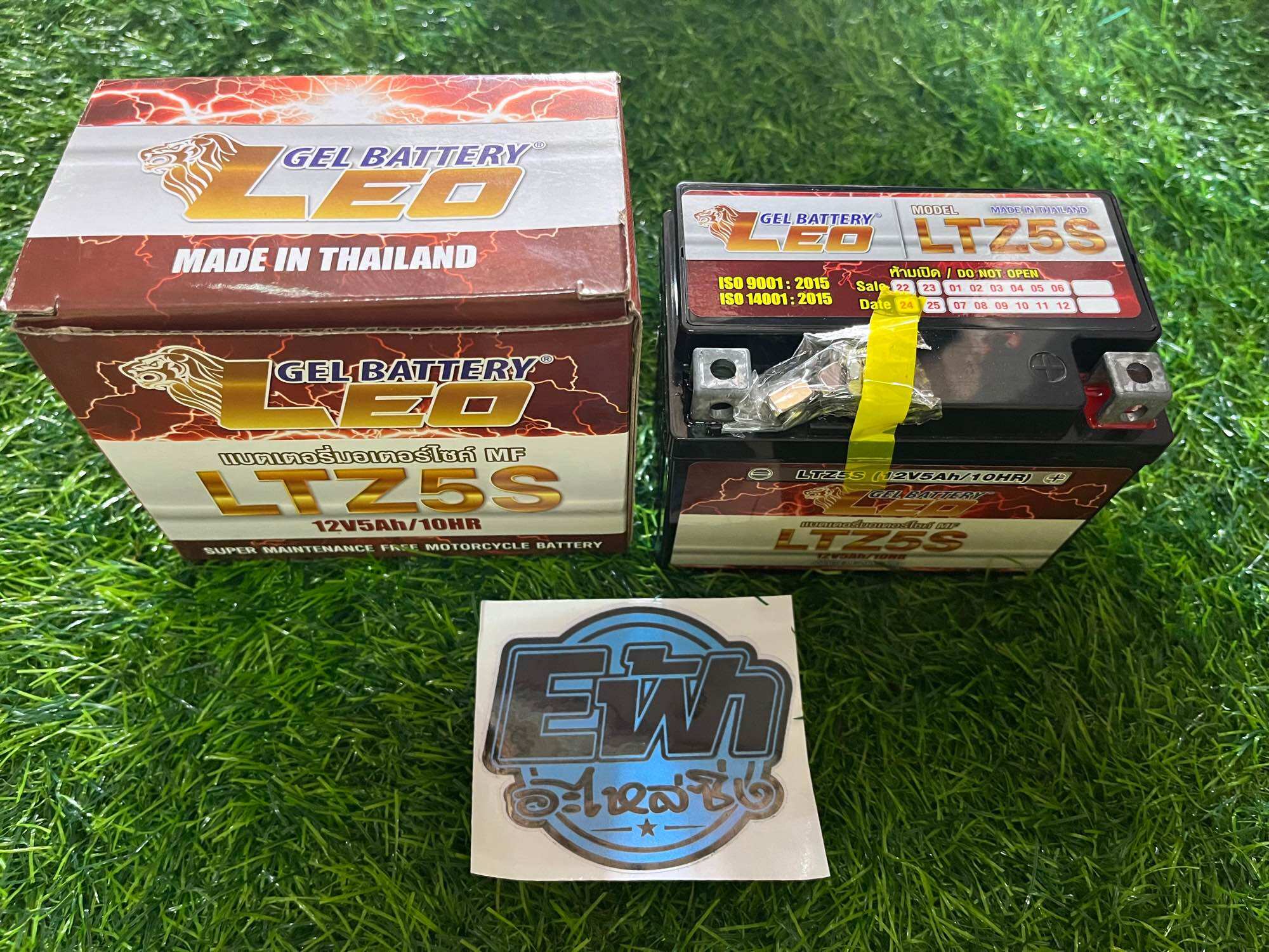 LEO แบตเตอรี่ รุ่น LTZ5S (12V 5AH) แบบแห้ง (สำหรับรถจักรยานยนต์) แบต ...