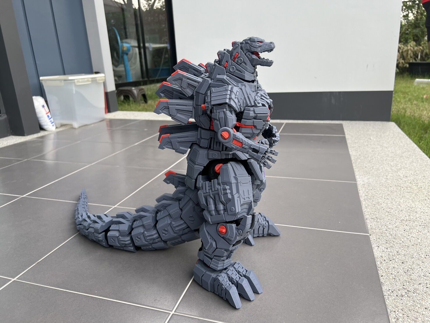 โมเดลหุ่นยนต์ โมเดลMecha-GODZILLA หุ่นยนต์ก๊อดซิล่า สูง40เซน ตัวใหญ่มาก ...