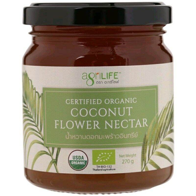 (Agrilife Organic Coconut Flower Nectar) 270g. น้ำหวานดอกมะพร้าว ...