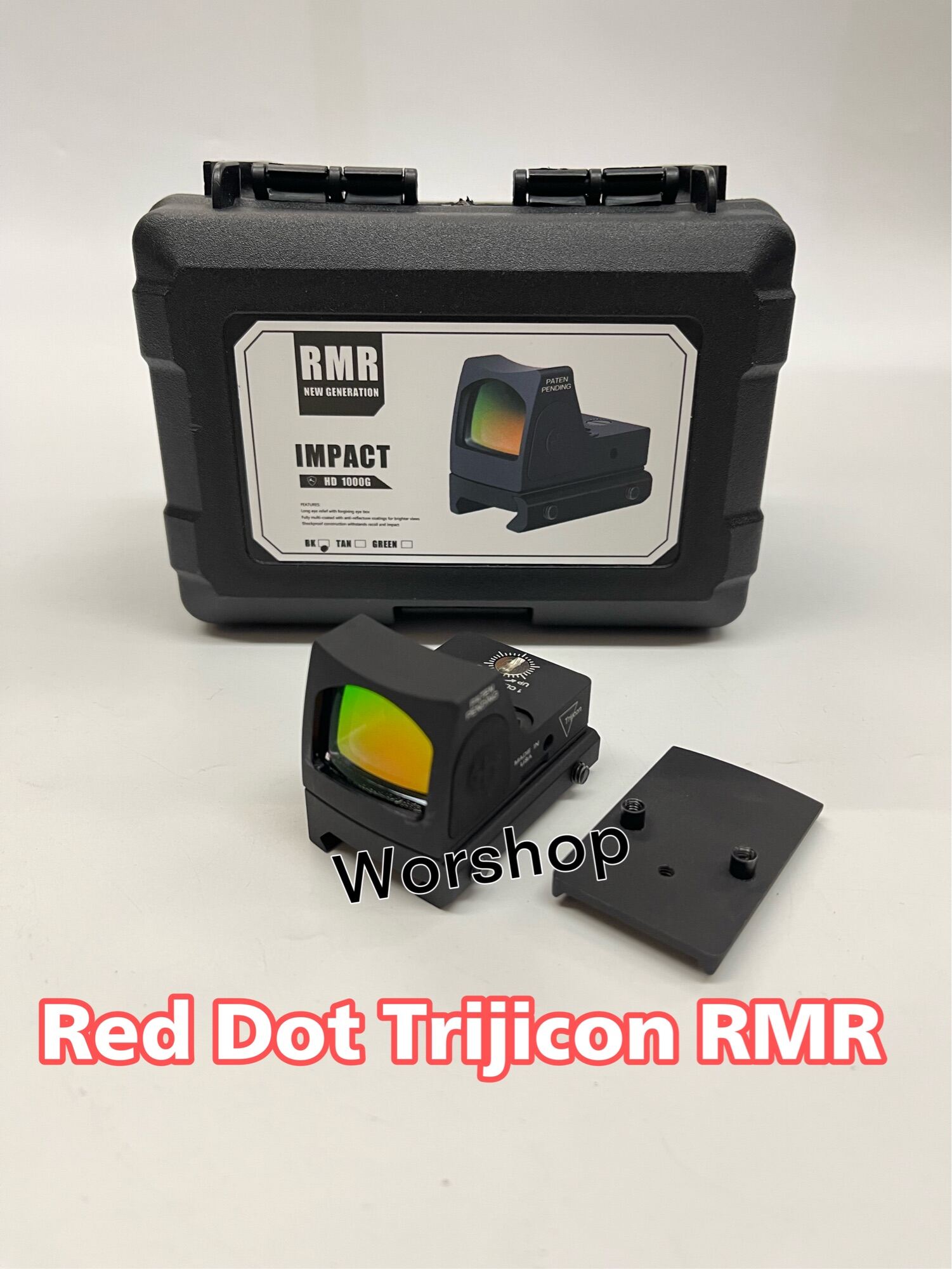 Red Dot Trijicon RMR มาพร้อมขาจับ Glock Mount (สำหรับบีบีกัน ...