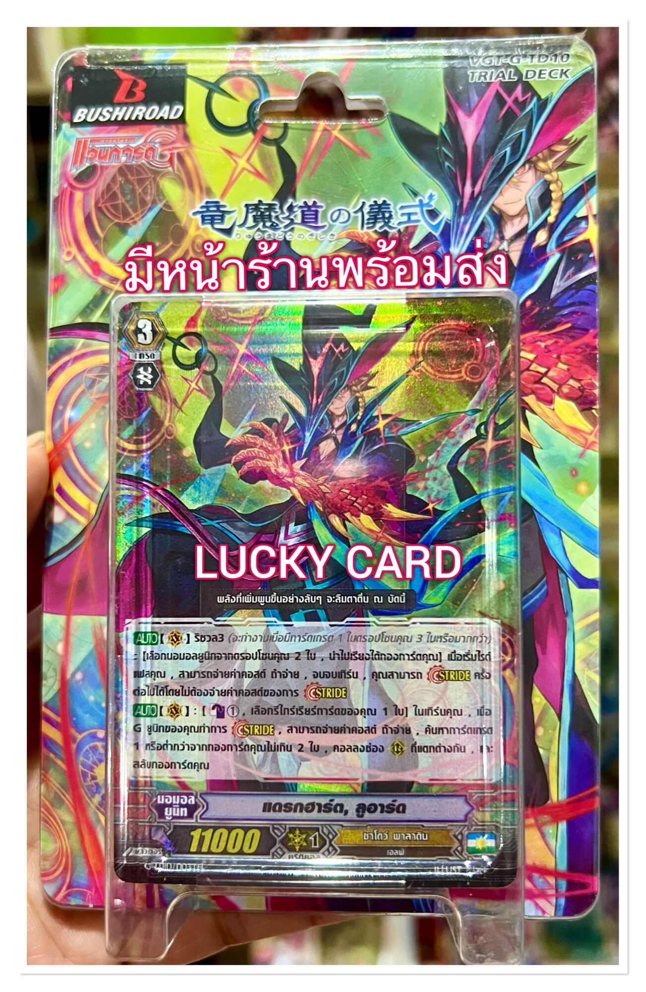 แวนการ์ด VGT-G-TD10 ชาโดว พาลาดิน มีสุมฟรอยหลังกล่อง | Lazada.co.th