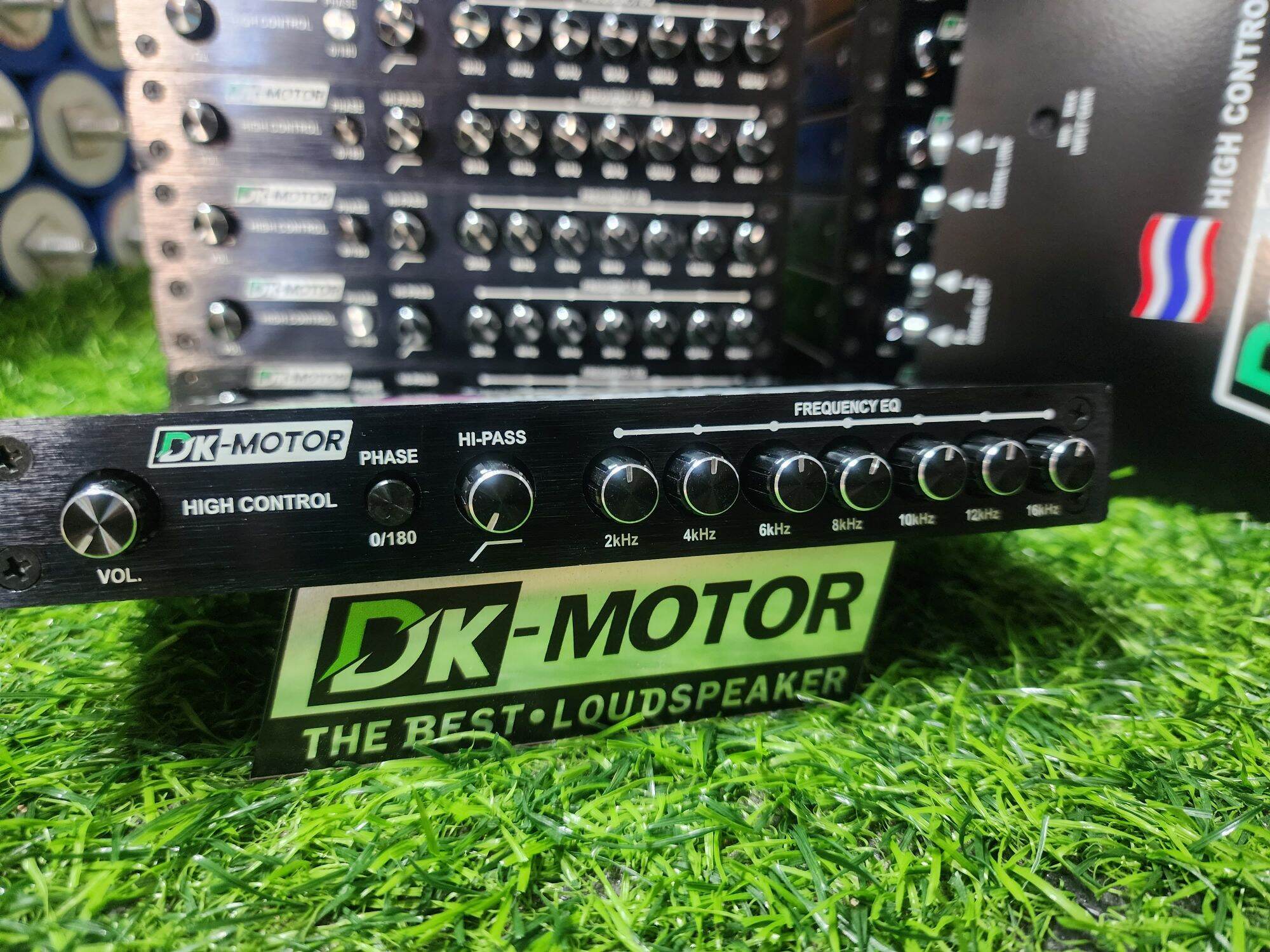 ปรี 7แบน 1way สำหรับ เสียงแหลม DK-MOTOR มีกลับเฟสได้ ตัดความถี่ได้ ปรี 7แบรน 1ทาง HIGH CONTROL ป ...
