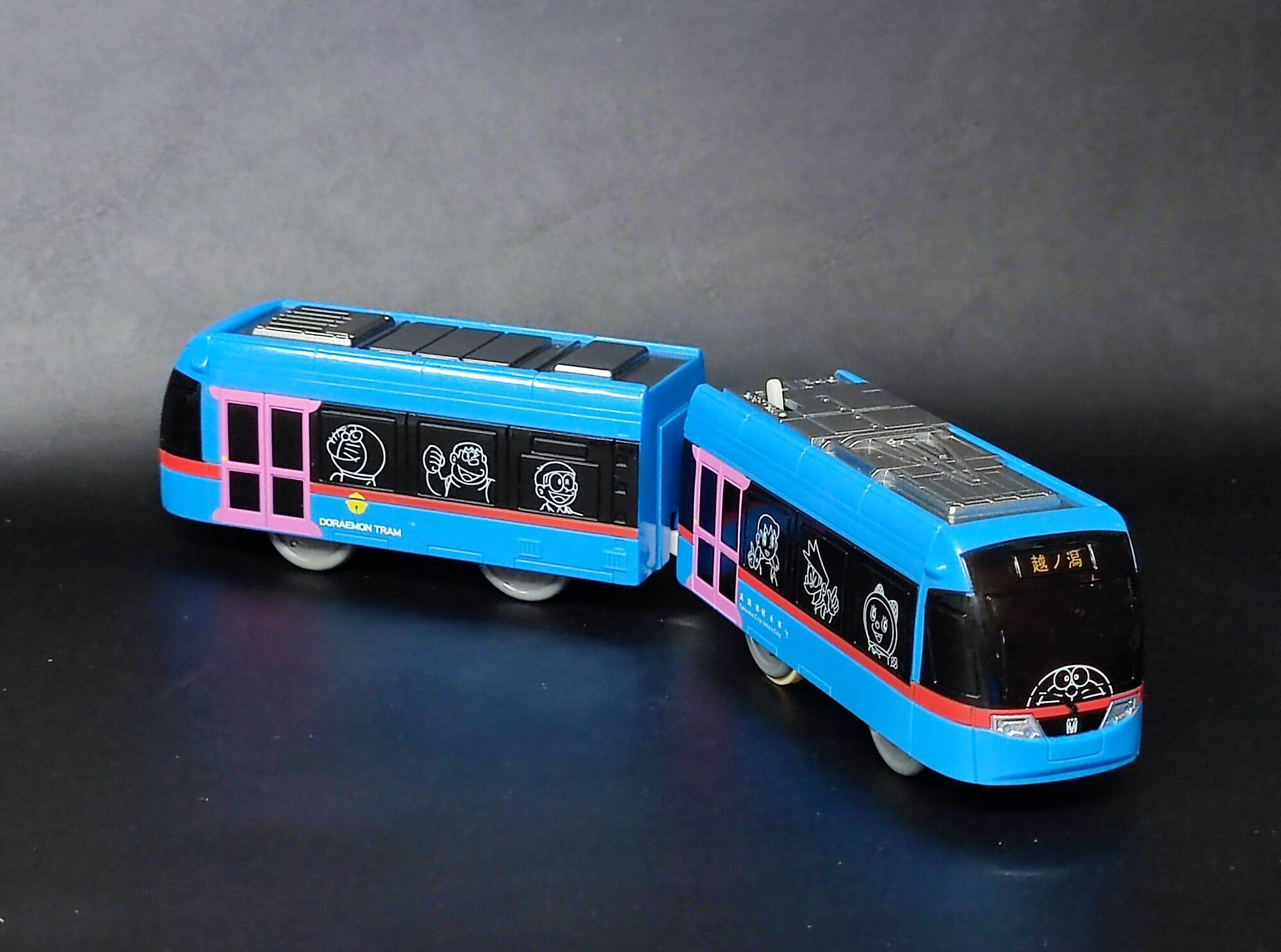 (รหัส T65) Tomy Plarail ขบวนรถไฟ Doraemon Tram (มือสอง) | Lazada.co.th