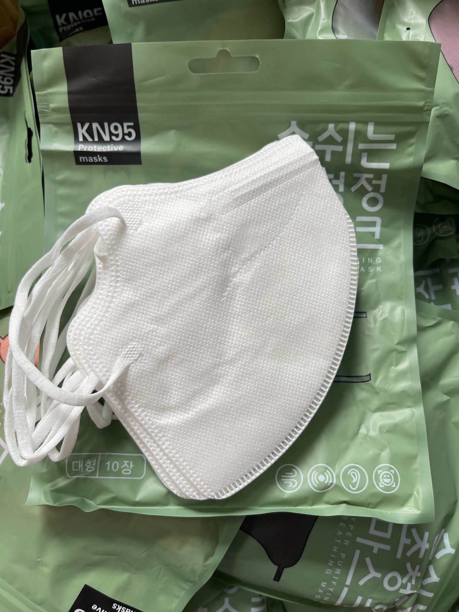 4D แมส kn95 หน้ากากอนามัย หนา4ชั้น ห่อละ10ชิ้น พร้อมส่ง - lg 1572237809 - ThaiPick