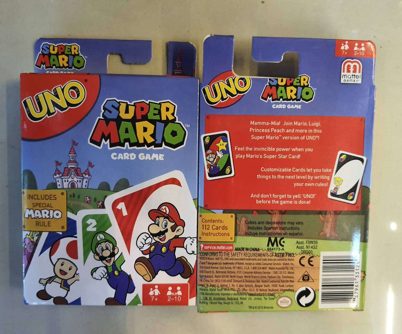 uno mario ของเล่นเสริมพัฒนการ | Lazada.co.th