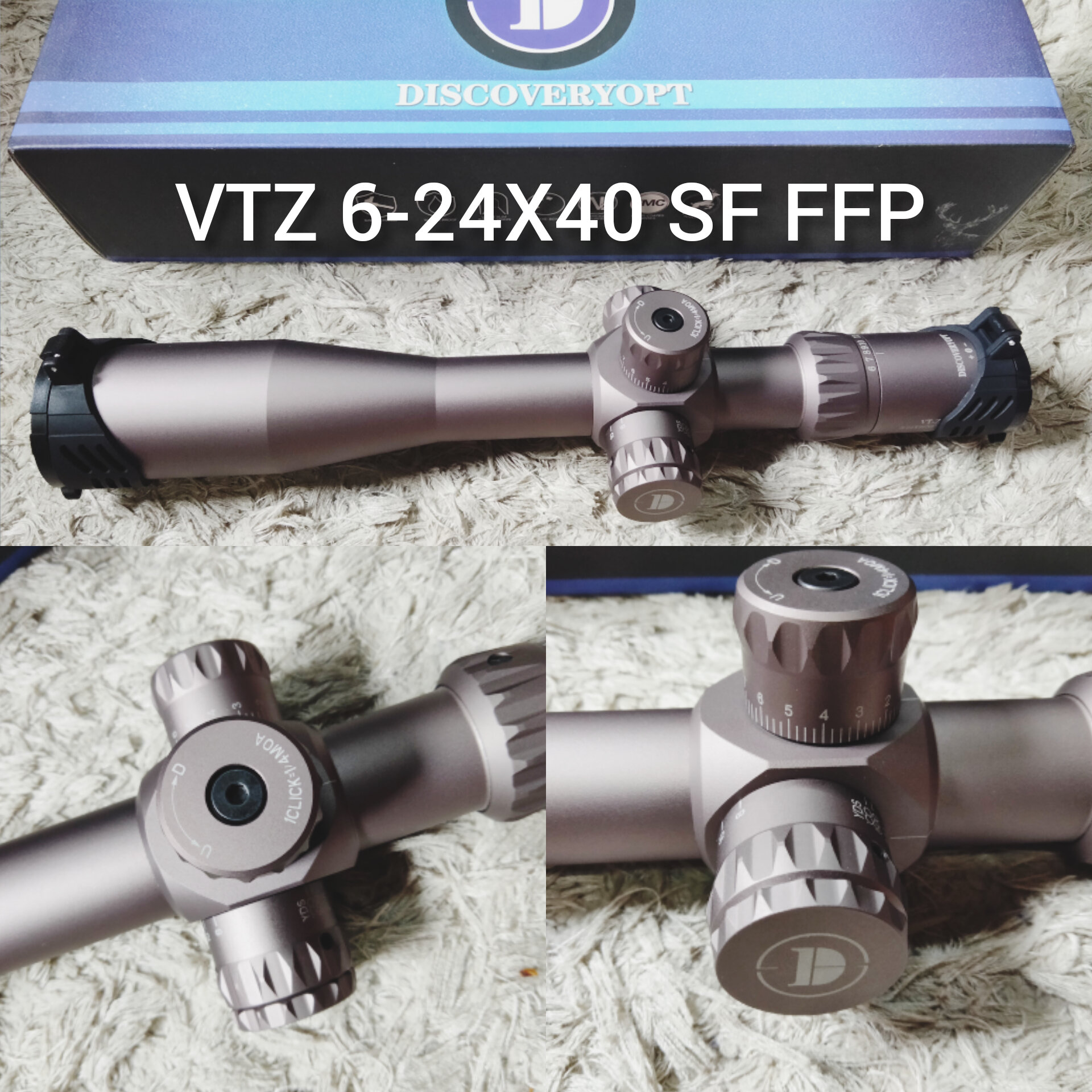 DIS VTZ 6-24X40 SF FFP แถมขาจับแถมระดับน้ำตั้งกล้อง - Dragon_2939 ...