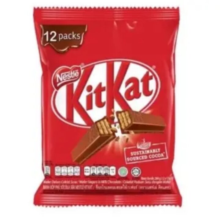 Kitkat Value Pack ห่อใหญ่ แพคใหญ่สุดคุ้ม 12ชิ้น จุใจ ช็อกโกแลตสุดฮิต ...