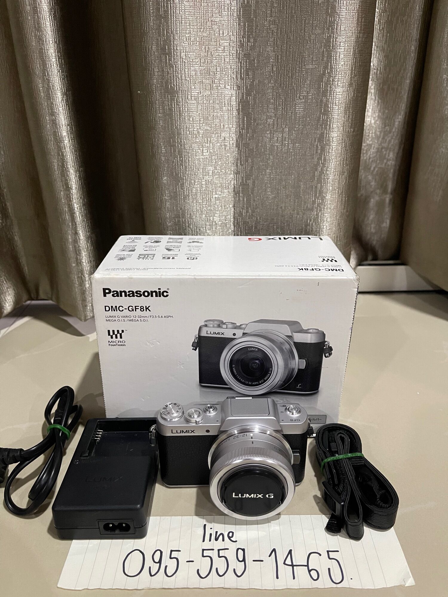(สินค้ามือ2) กล้อง Panasonic gf8 ติดเลนส์ 12-32 wifi เซลฟี่ ชัตเตอร์ 5 ...