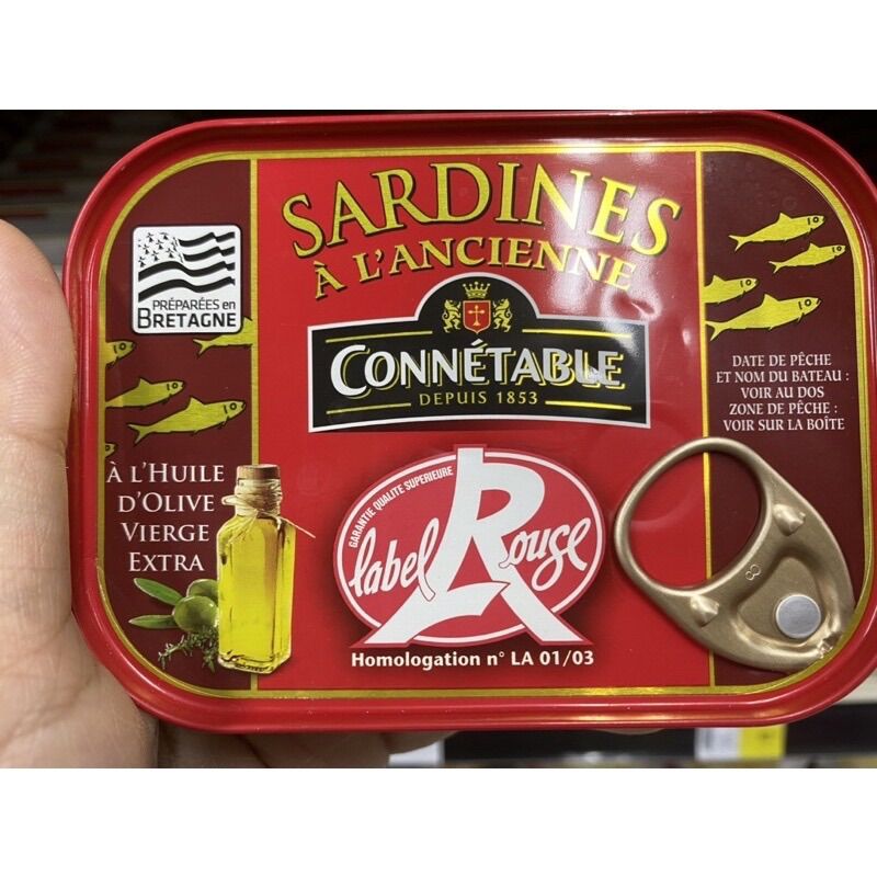Connetable Sardines In Extra Virgin Olive Oil 135g. | Lazada.co.th