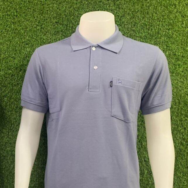 เสื้อโปโลสีเทาอากาศ No.51 สินค้าพร้อมส่ง ผู้ชาย-ผู้หญิง ยี่ห้อ GEEKOตรากวาง งานแบรนด์แท้ ผ้านิ่ม ...