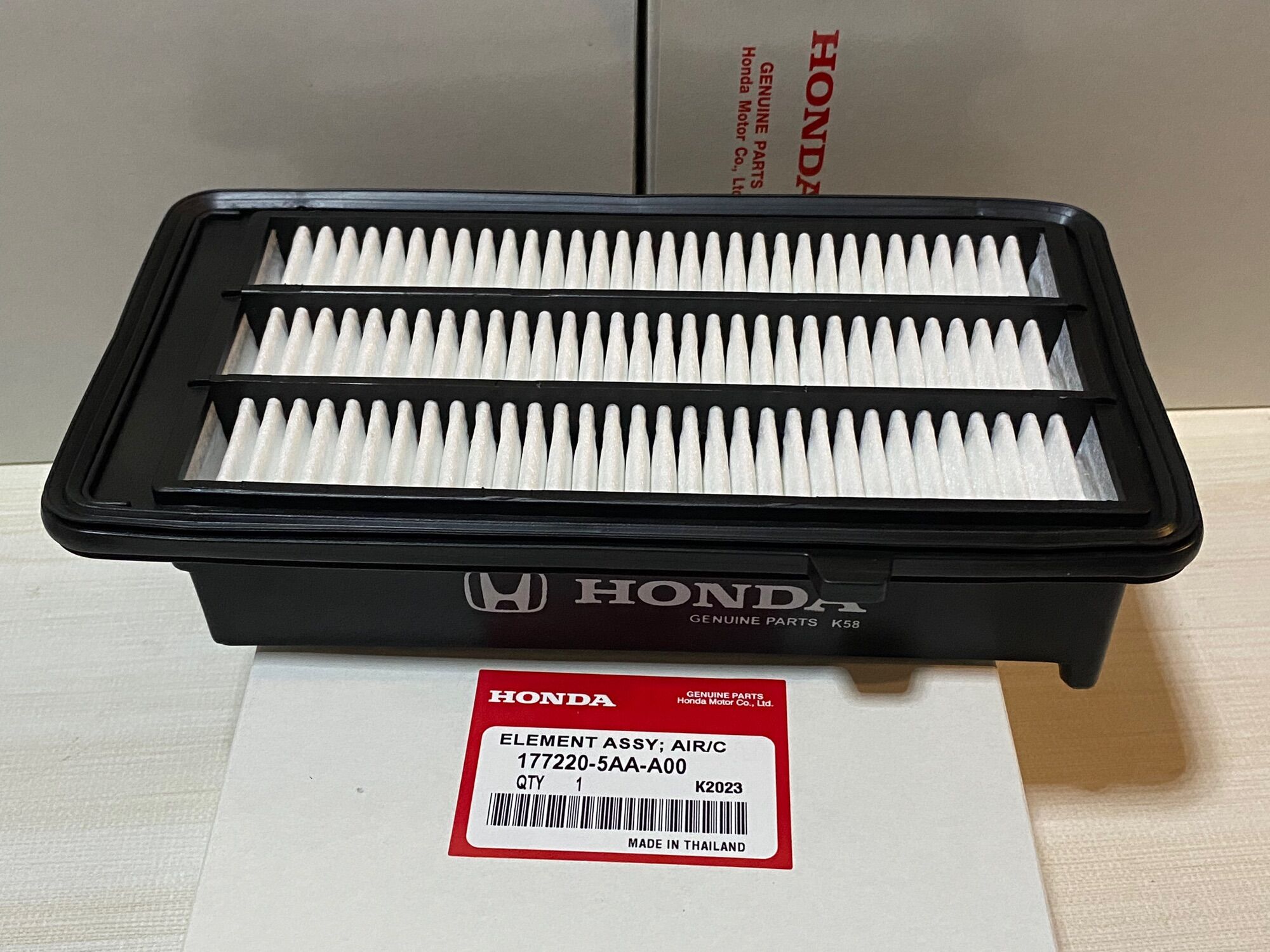 กรองอากาศ HONDA CIVIC FC 1.5 เทอร์โบ CIVIC FK 1.5 เทอร์โบ รหัสแท้ 17220 ...