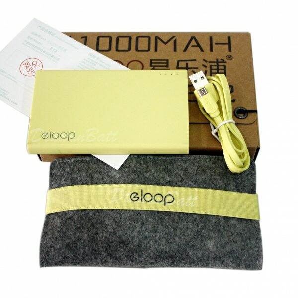 Eloop E12 ของแท้100 (ไม่แท้ยินดีคืนเงิน)11000mah แบตเตอรี่สำรอง คุณภาพสูง Power Bank Eloop ...