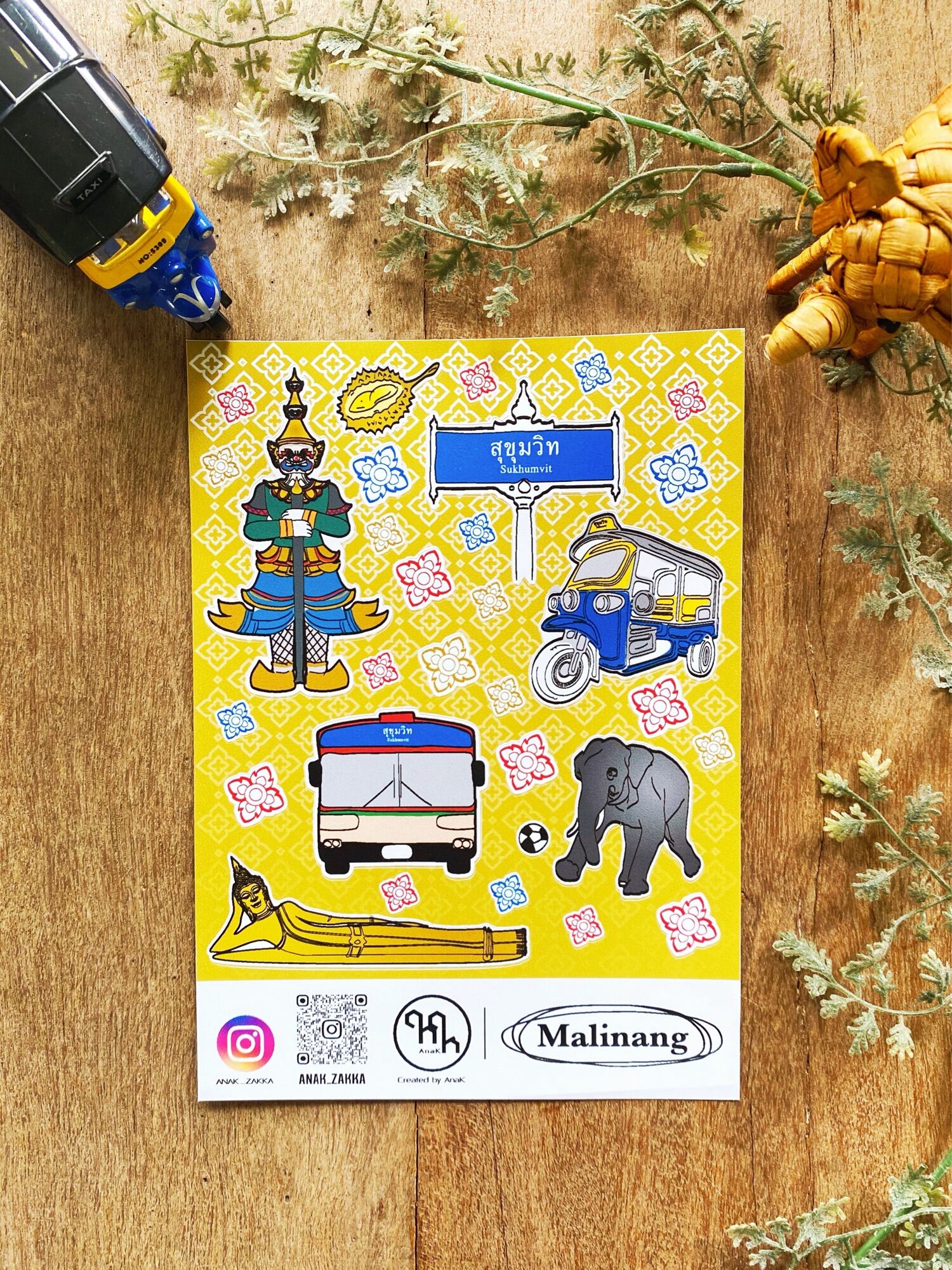 Malinang Sticker / マリナングシール | Lazada.co.th