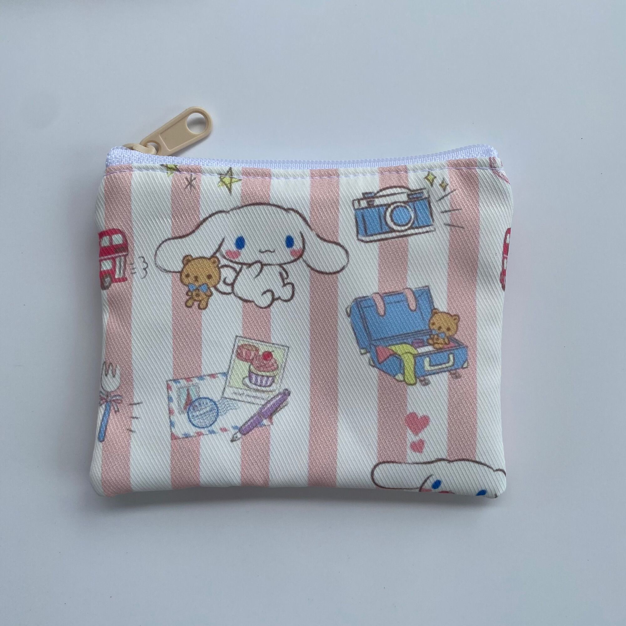 กระเป๋าสตางค์ใส่เหรียญ ใส่บัตร ลายcinnamon | Lazada.co.th