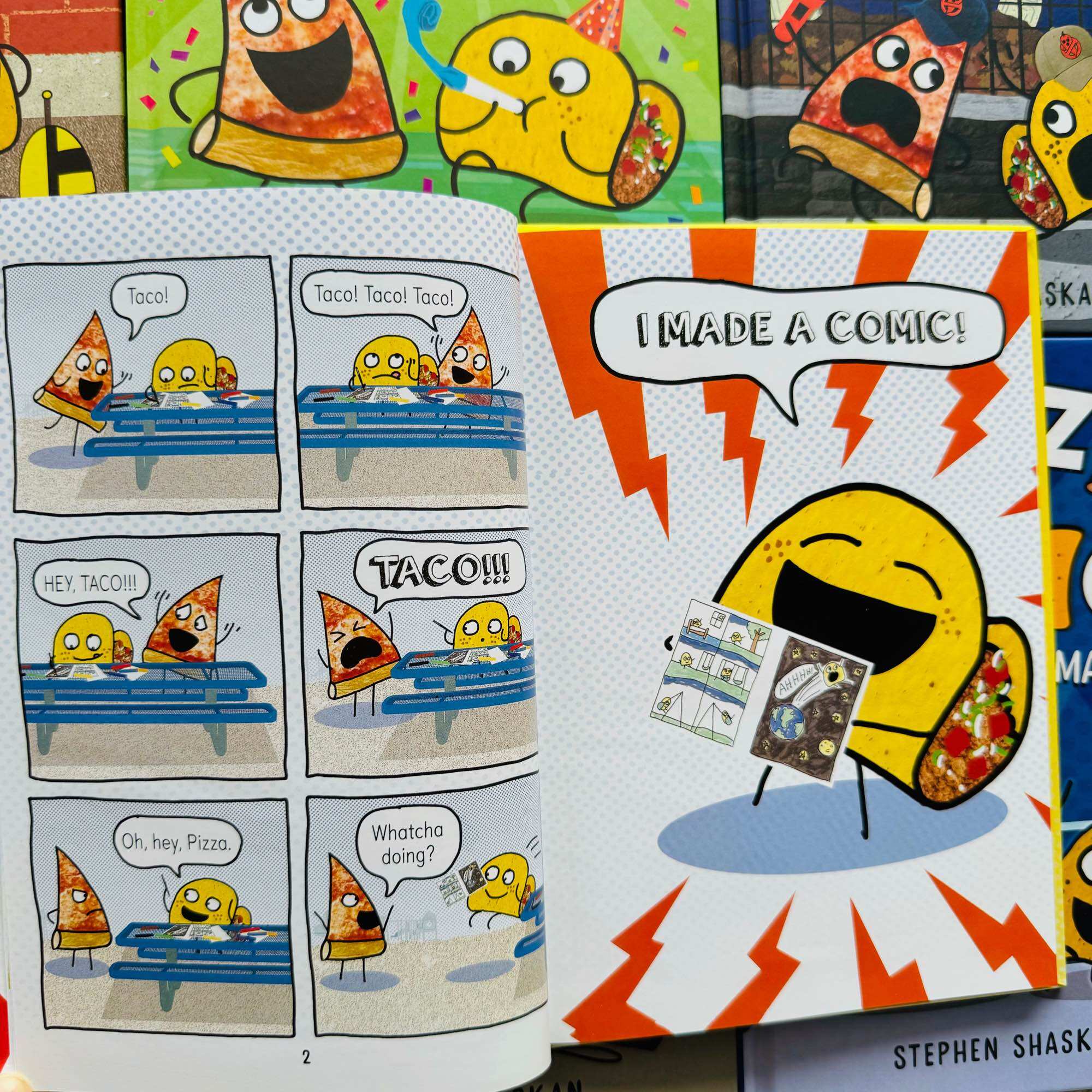 This Pizza and Taco Series 7 Books Set Ages5-8 Hardcover - kidsbookcm ...