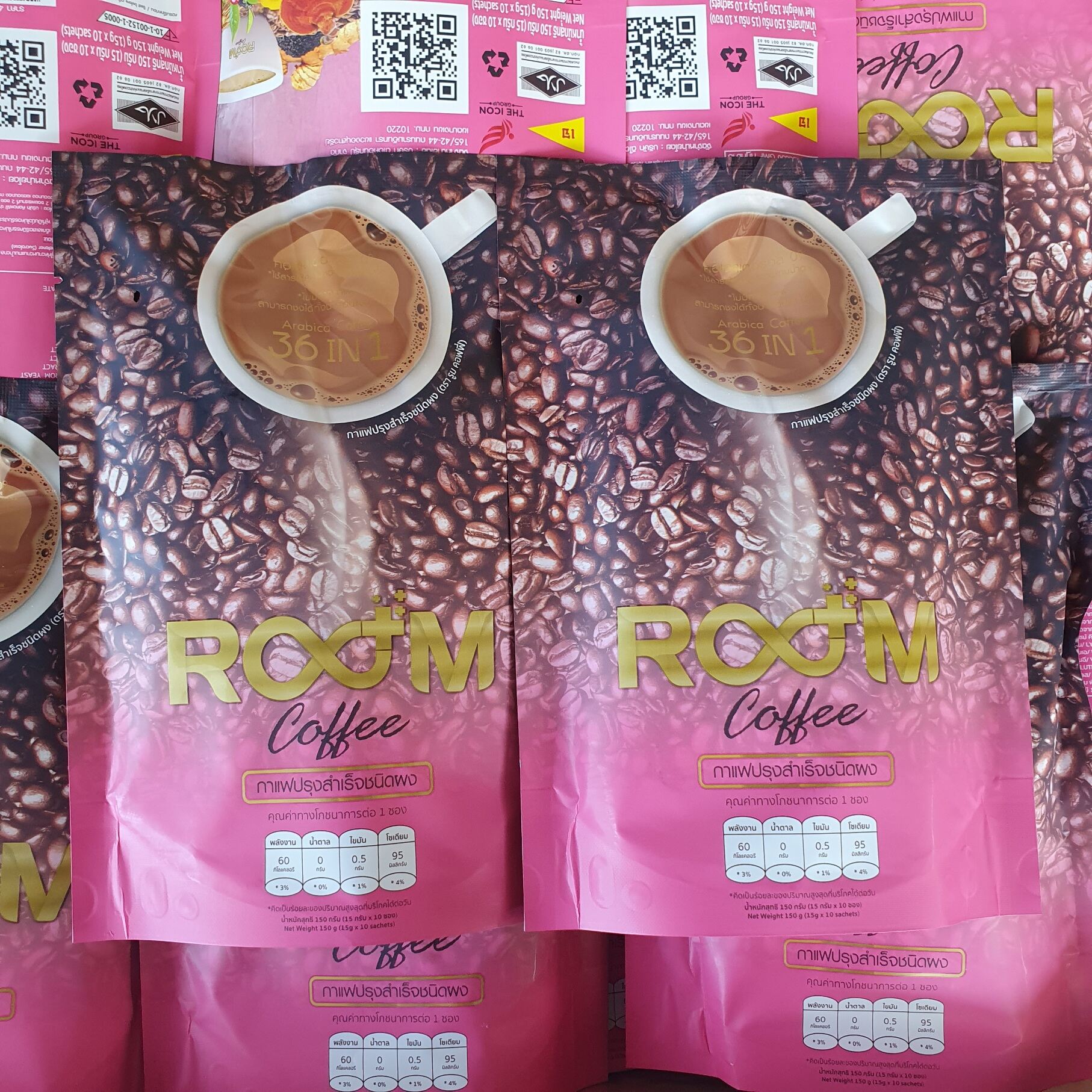 กาแฟบูม กาแฟรูม Boom Coffee Room Coffee ของแท้ 100%(บรรจุ10 ซอง ...