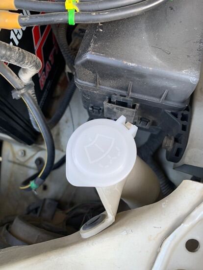 แท้ศูนย์ ????% ฝาปิดถังฉีดน้ำล้างกระจก MITSUBISHI MIRAGE, ATTRAGE ...