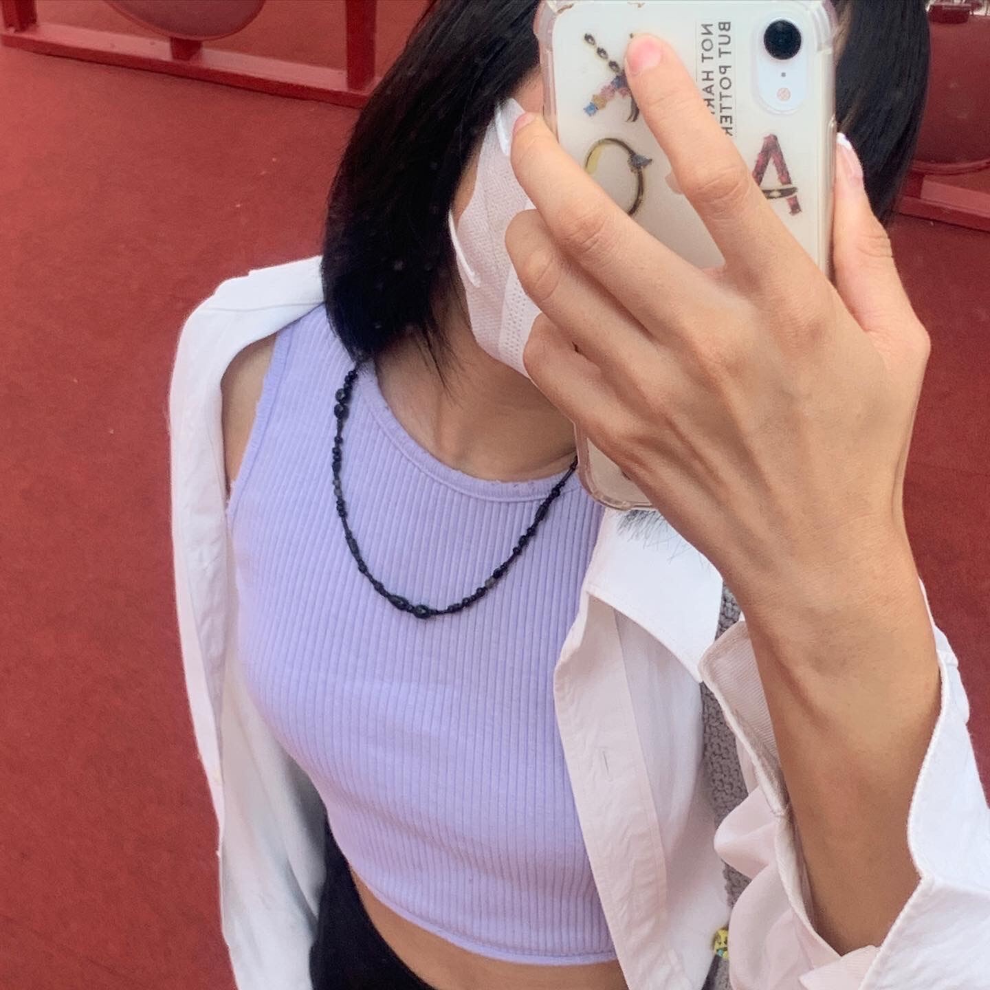 Nhbp All black 01 Necklace - Notharrybutpotter - ThaiPick