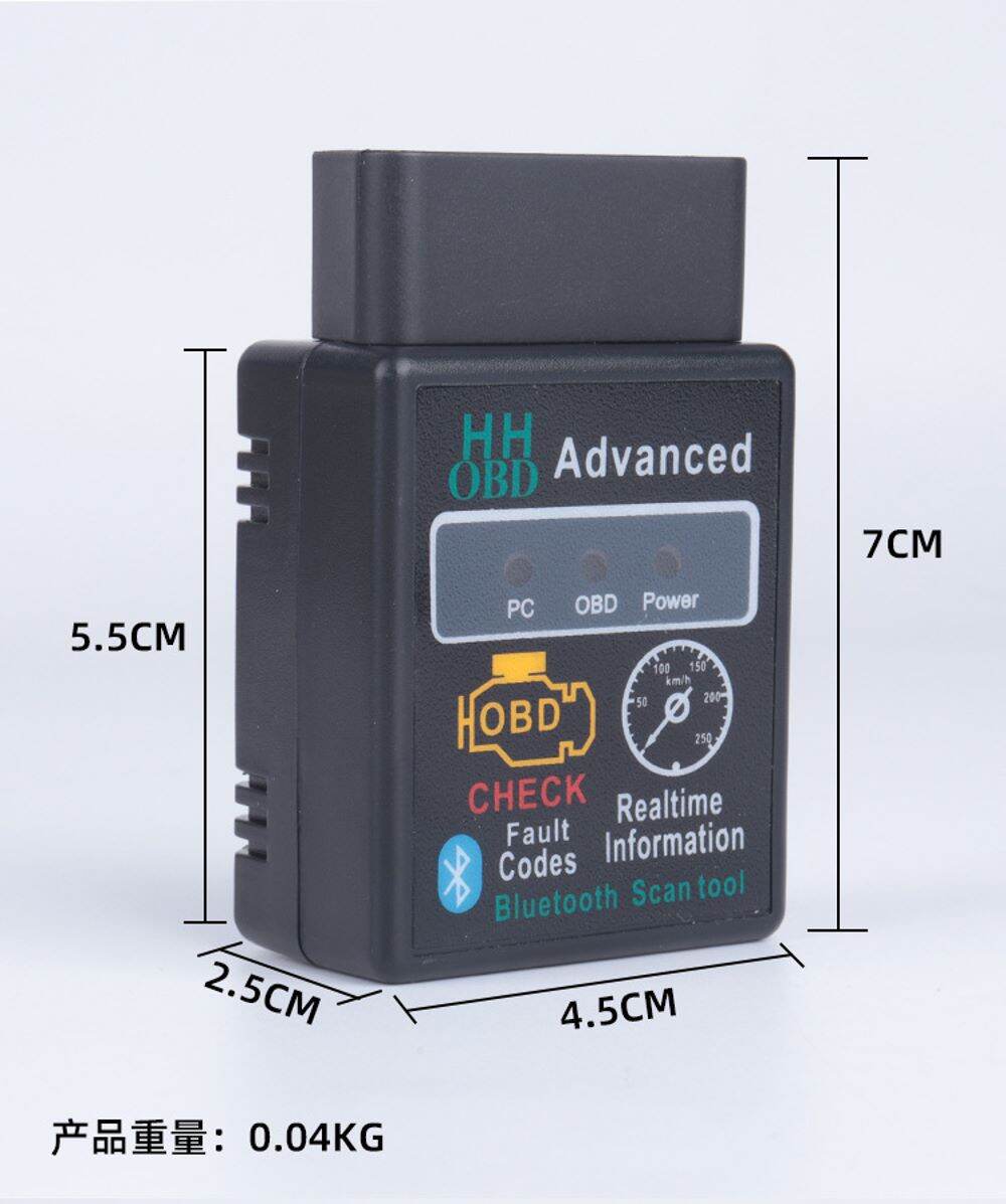 Bluetooth OBD2วินิจฉัยรถสแกนเนอร์ ELM327บลูทูธV2.1 OBD2รถยนต์ไร้สาย ...