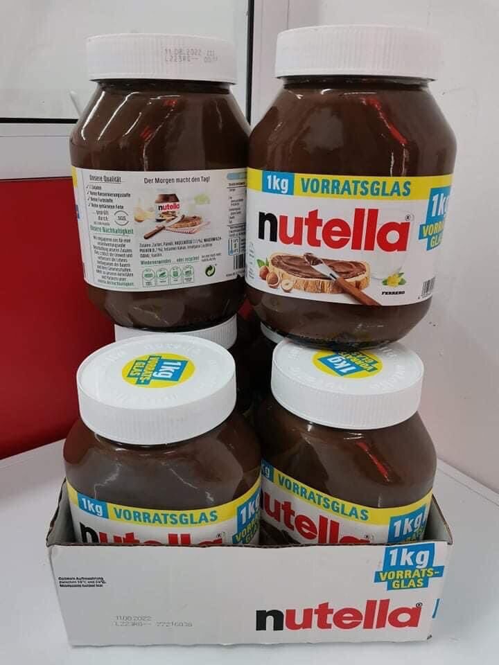 Nutella 900กรัม แยมนูเทลล่า เฮเซลนัทบดผสมโกโก้ EXP 8.8.2022 - ของกิน ...