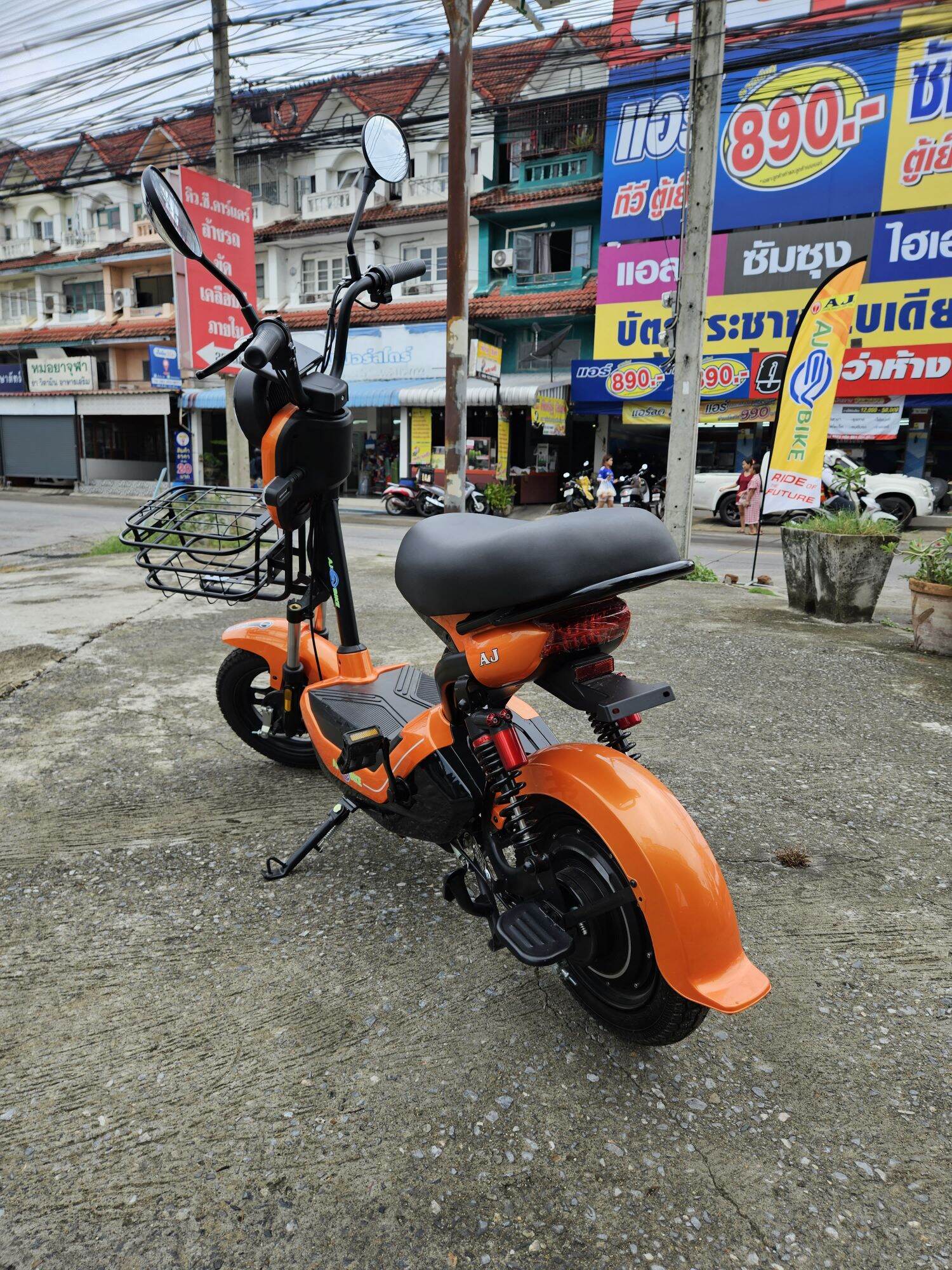 รุ่น S-10 AJ จักรยานไฟฟ้า AJ EV BIKE - EVBikeclub - ThaiPick