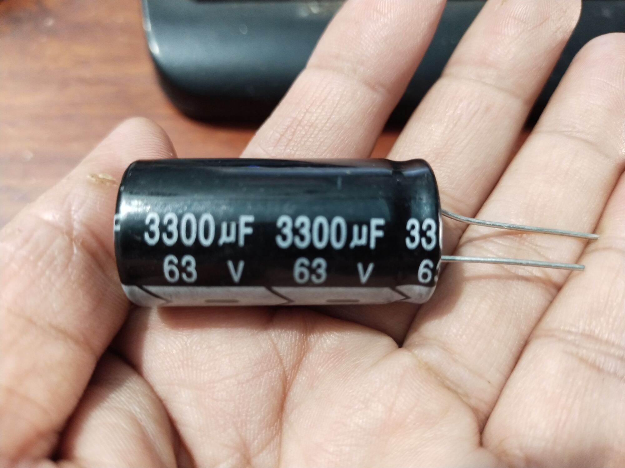 (1ตัว) 3300UF 63V 18*35 mm Electrolytic capacitor | Lazada.co.th