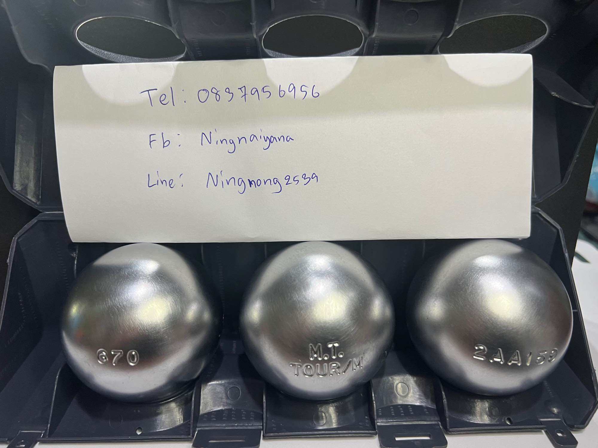 Marathon tourM เปตอง marathon tourM ไม่เคยเล่น น้ำหนัก670gm. เส้นผ่าศูนย์กลาง 72mm ...