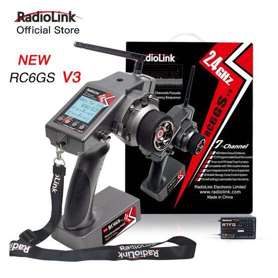 New RadioLink RC4GS V2 รีโมท วิทยุบังคับ 2.4G 4CH RC Transmitter with ...