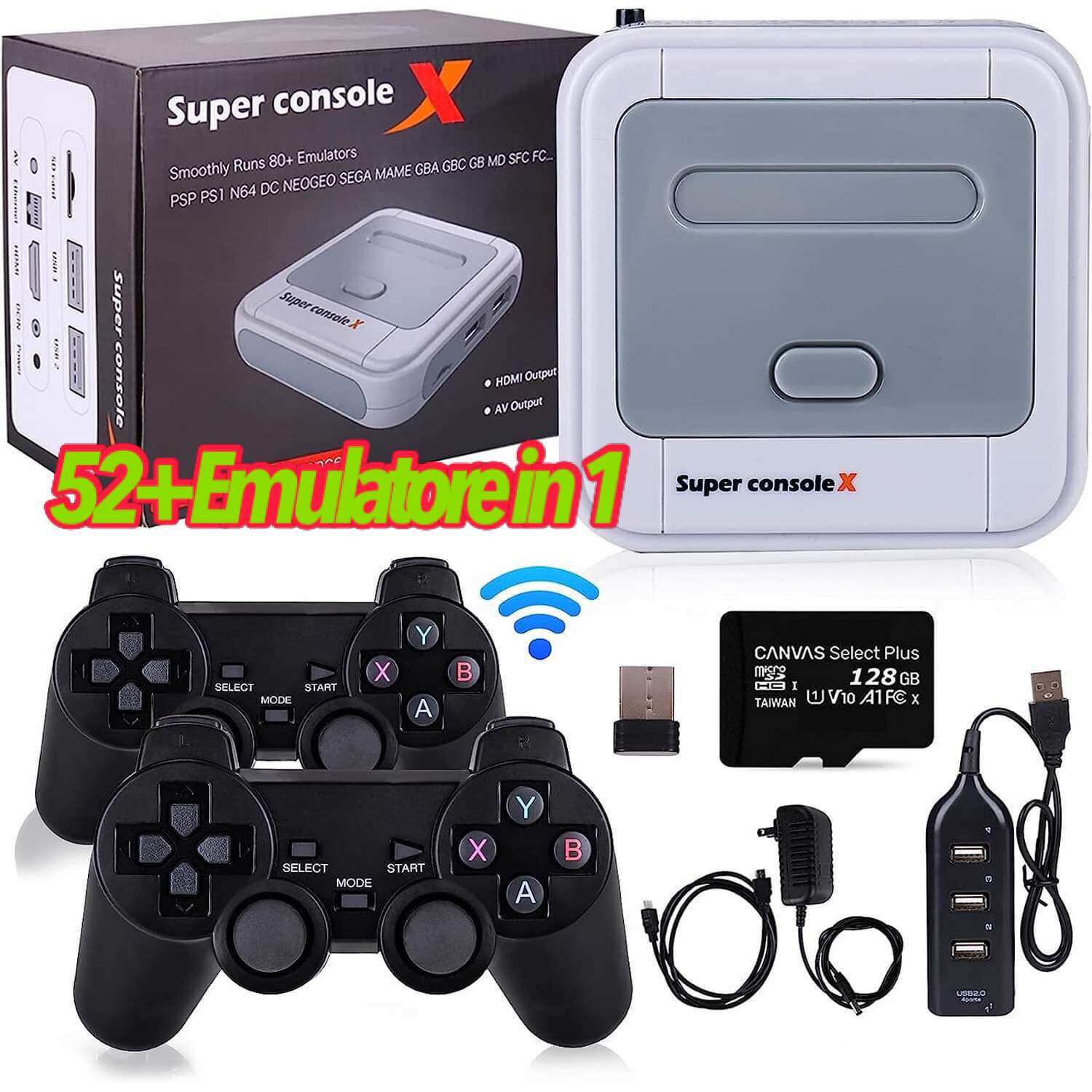 SUPER CONSOLE X 128 GB 256GB พร้อมลงเกมส์ สูตรอมตะ | Lazada.co.th