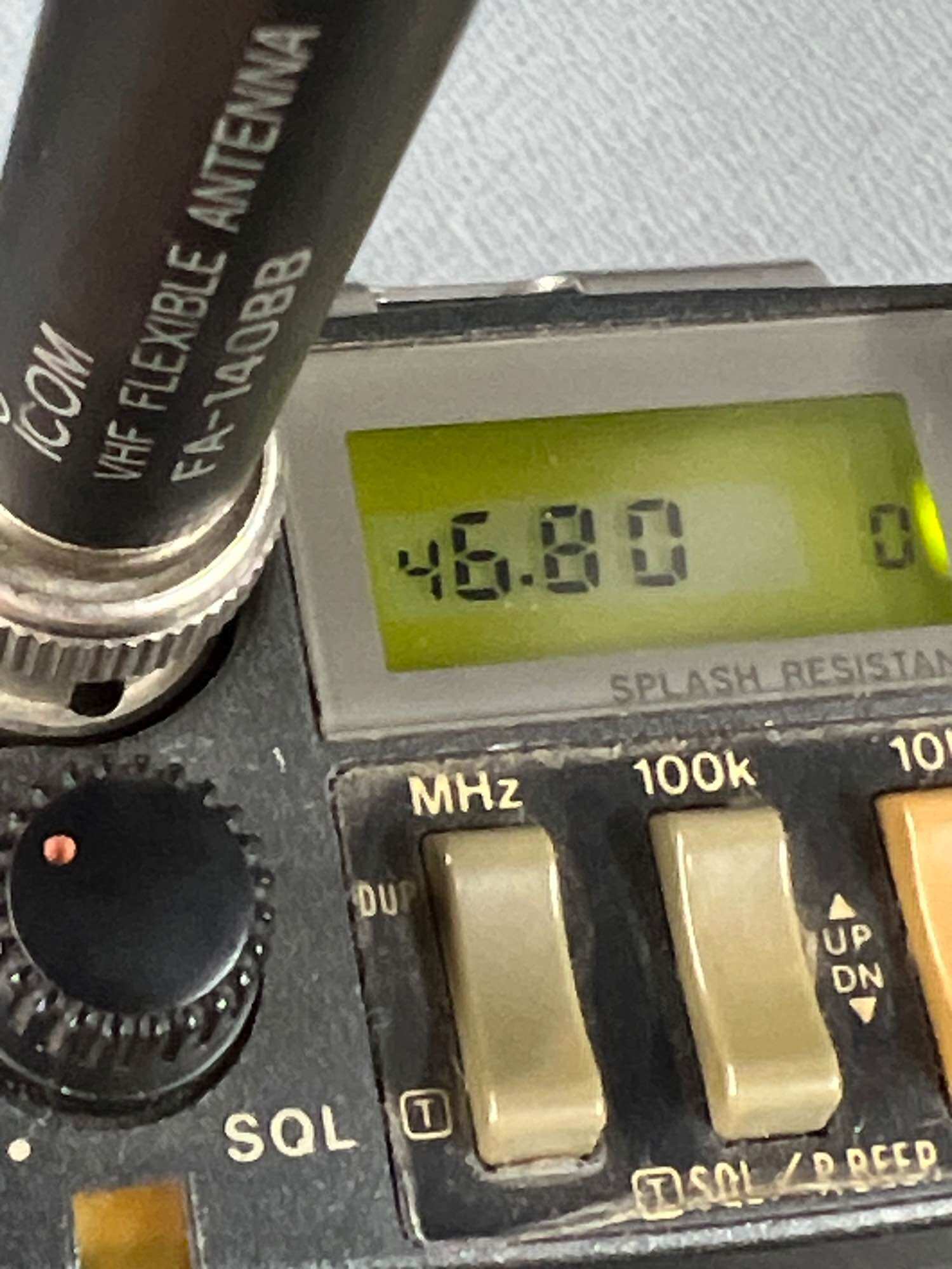 Icom ic-2G วิทยุสื่อสารเก่าญี่ปุ่นยุค90 มือ2นำเข้าจากญี่ปุ่น ของสะสม ...