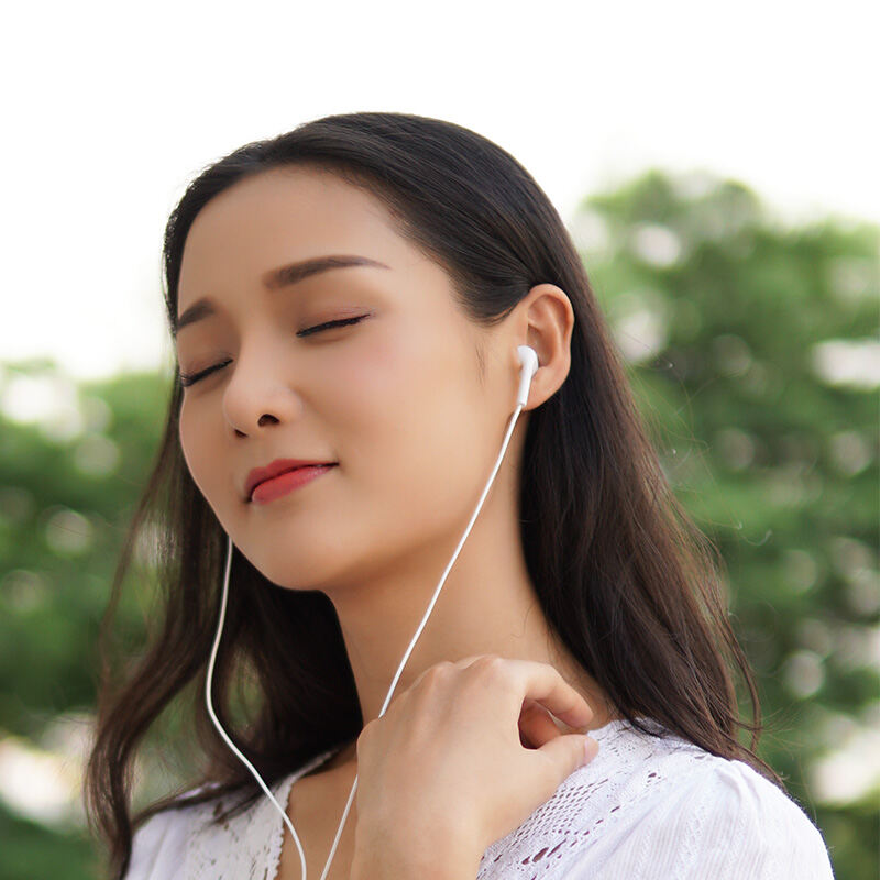 หูฟังอินเอแบบมีสายเหมาะสำหรับโทรศัพท์มือถือหัวเว่ยของแท้ใช้ได้ทั่วไป mate9/P9/P10 /plus Honor 6 ...