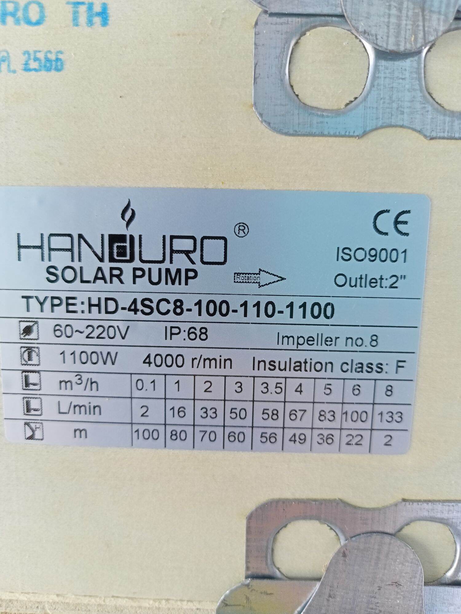 ปั้มบาดาลHANDURO 1100w | Lazada.co.th