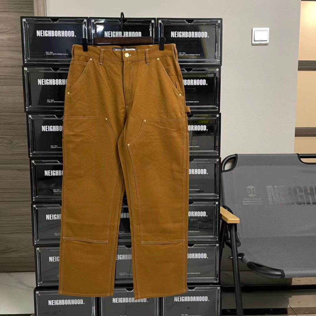 มีของในสต็อก Carhartt b136 Carhartt กางเกงทรงคาร์โก้ผ้าใบมีกระเป๋าหลาย ...