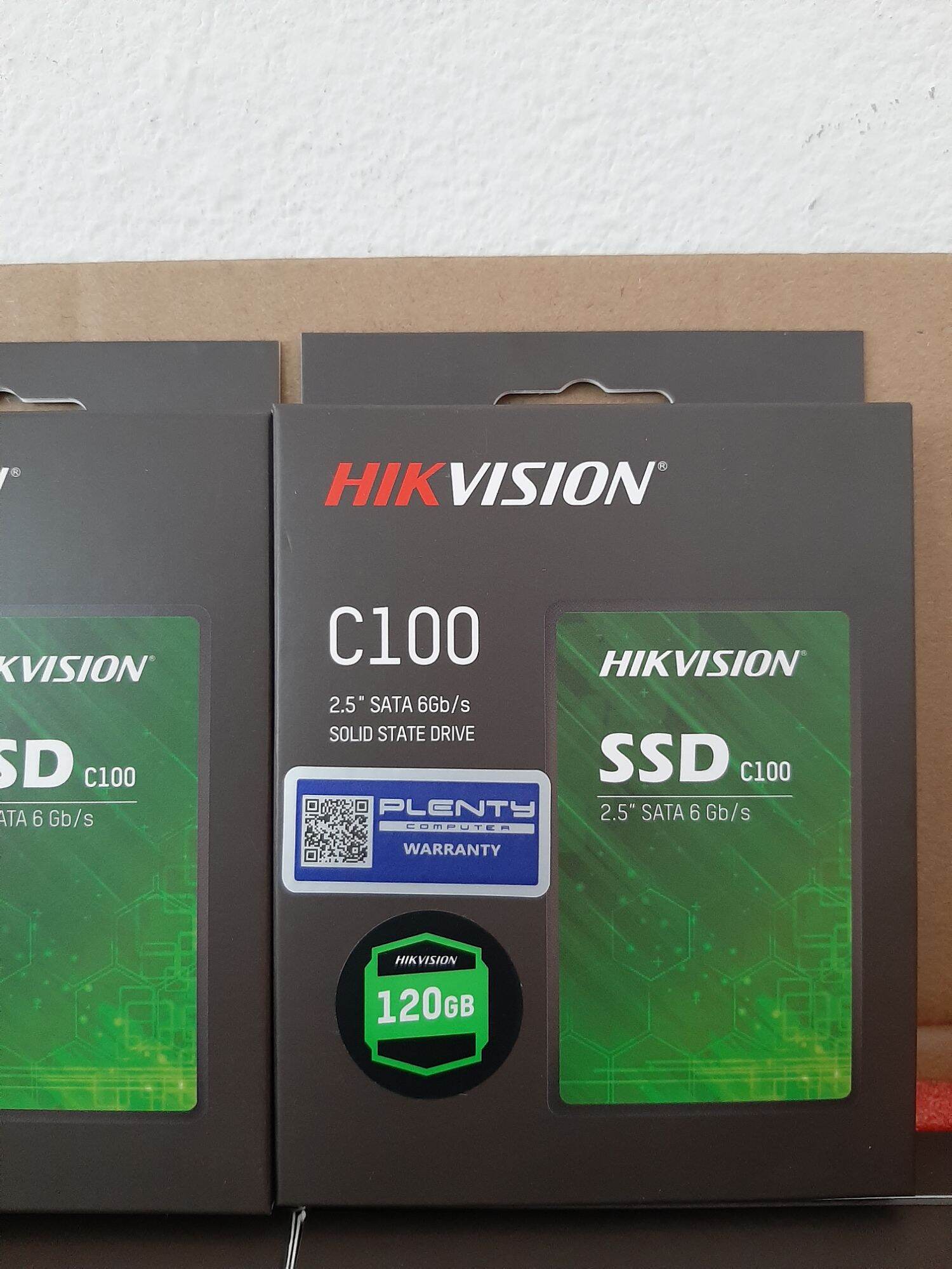 SSD HIKVISION 120GB จัดโปร 30 ลูก รุ่น HS-SSD-C100 ขนาด 2.5 SATAIII 6Gbs ของใหม่ ประกัน PLENTY 3 ...