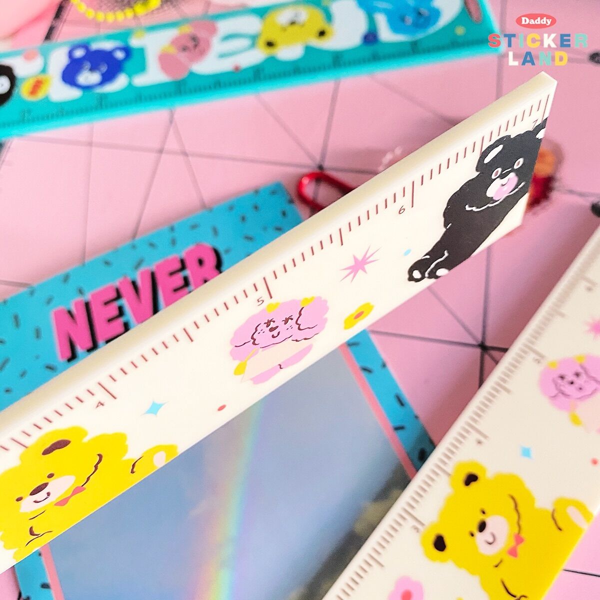 STKL Ruler ???? ไม้บรรทัดสุดน่ารักลายน้องหมี - DADDY & THE MUSCLE ...