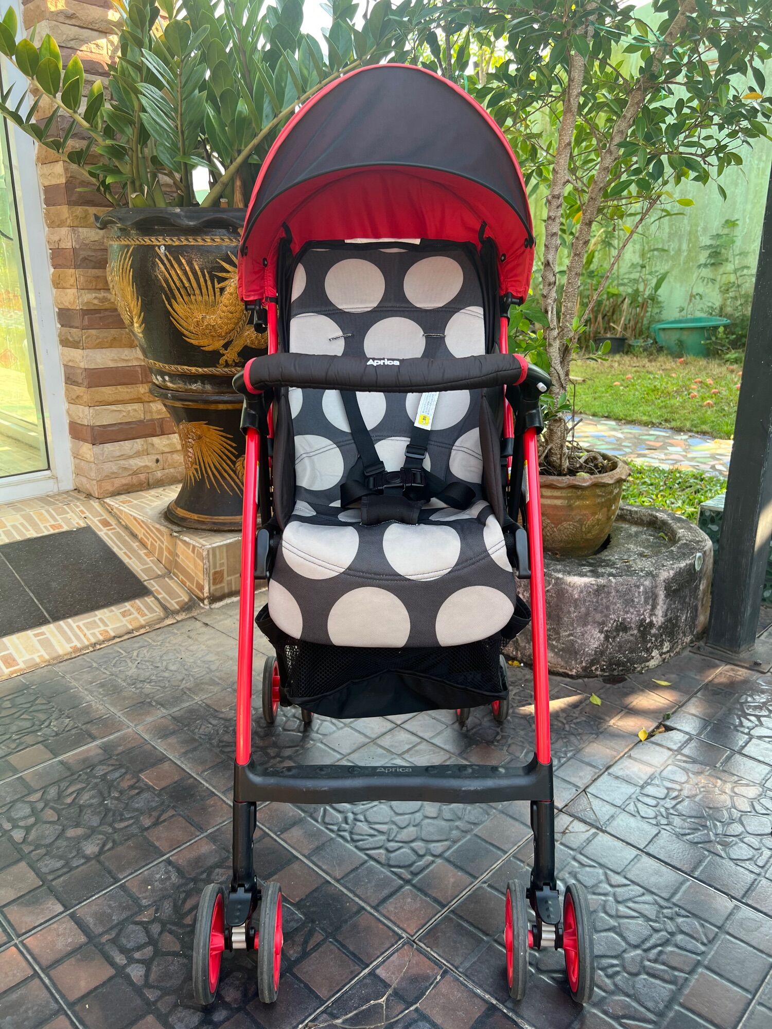 รถเข็นเด็ก APRICA รุ่น MAGICAL AIR PLUS HIGH SEAT รุ่นใหม่ สภาพสวย 90 ...