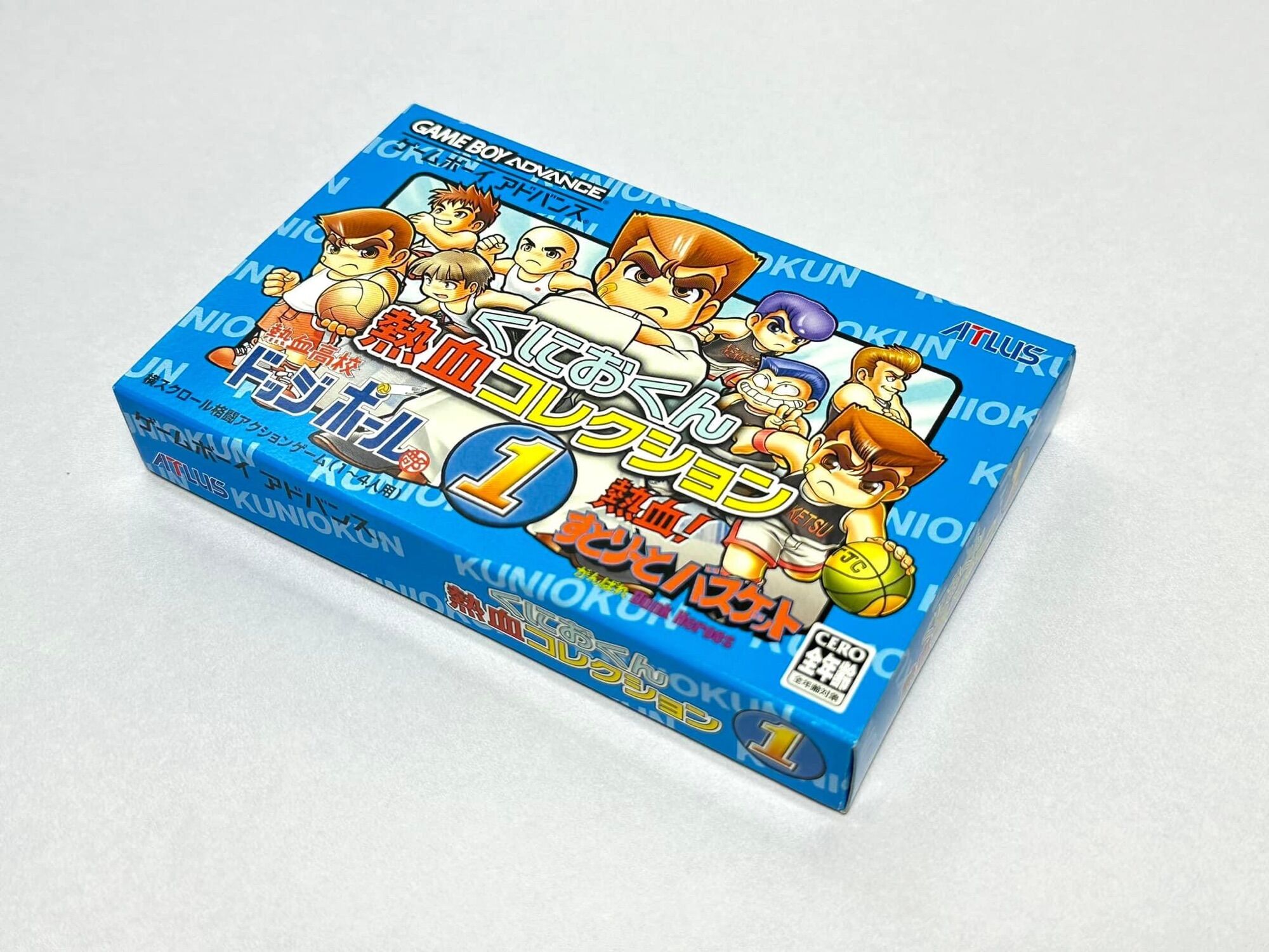 ตลับแท้ GAME BOY ADVANCE (japan) GBA Kunio-Kun Nekketsu Collection 1 ...