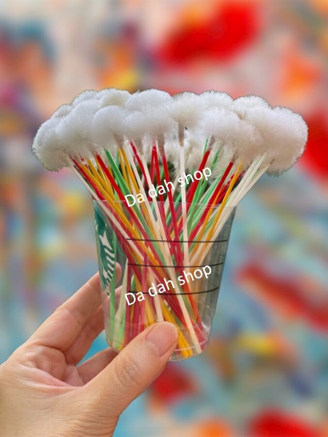 พร้อมส่ง️ไม้ปั่นหู อย่างดี ก้านสี ตรานก 50 ก้าน - Da dah shop - ThaiPick