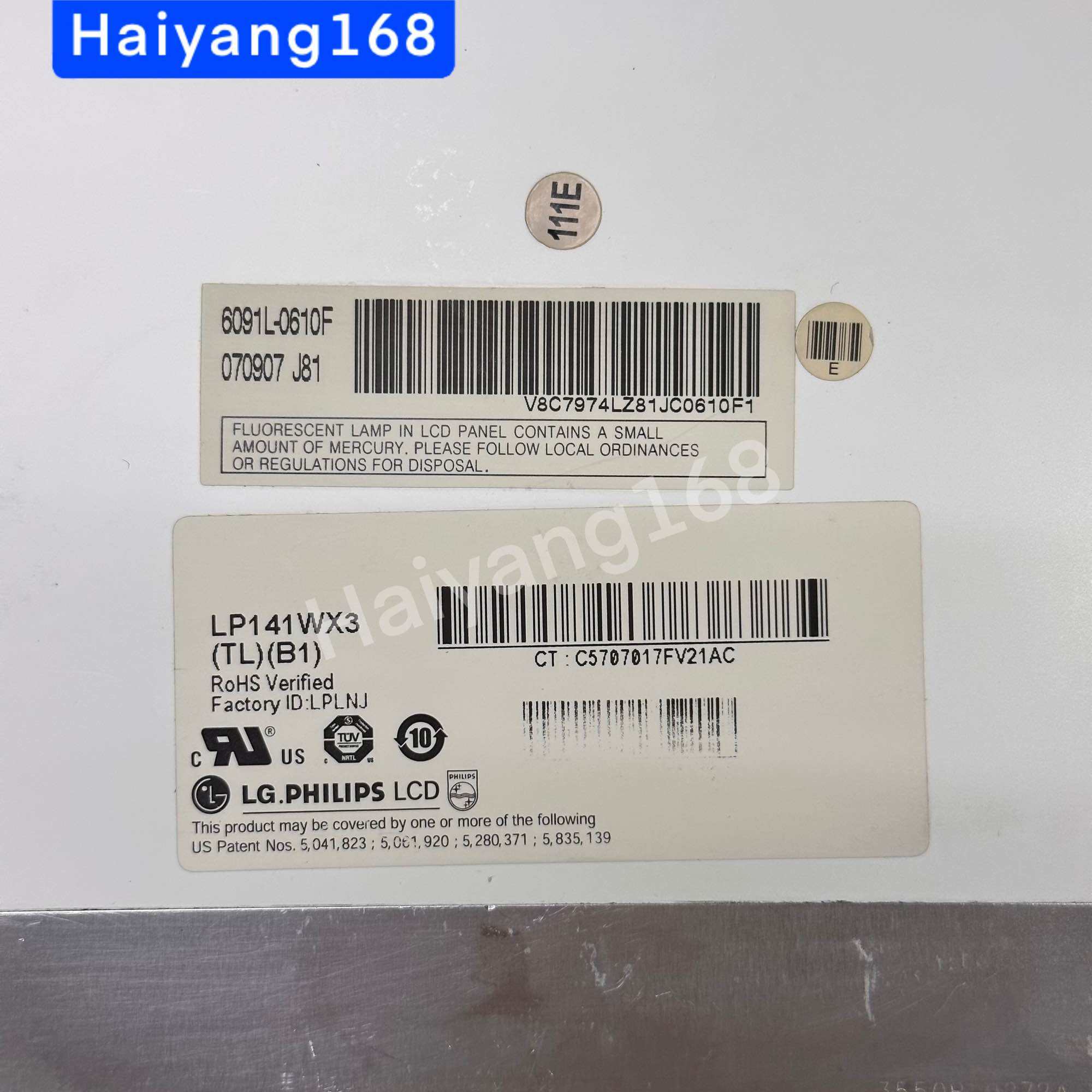 หน้าจอโน้ตบุ๊ค LED LCD 14.1 32CM 1280800 SAMSUNG LTN141AT03 LP141WX1-TLA2 LP141WX3-TLB1 ...